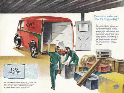History of the Morris J-Type - Morris Commercial